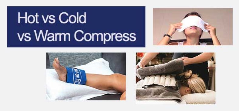 HOT Compress vs. COLD Compress vs. WARM Compress HOT Compress vs. COLD Compress vs. WARM Compress